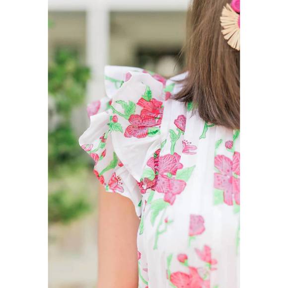 Victoria Dunn | Tops | New Victoria Dunn Jasmine Blouse In Emberglow | Poshmark